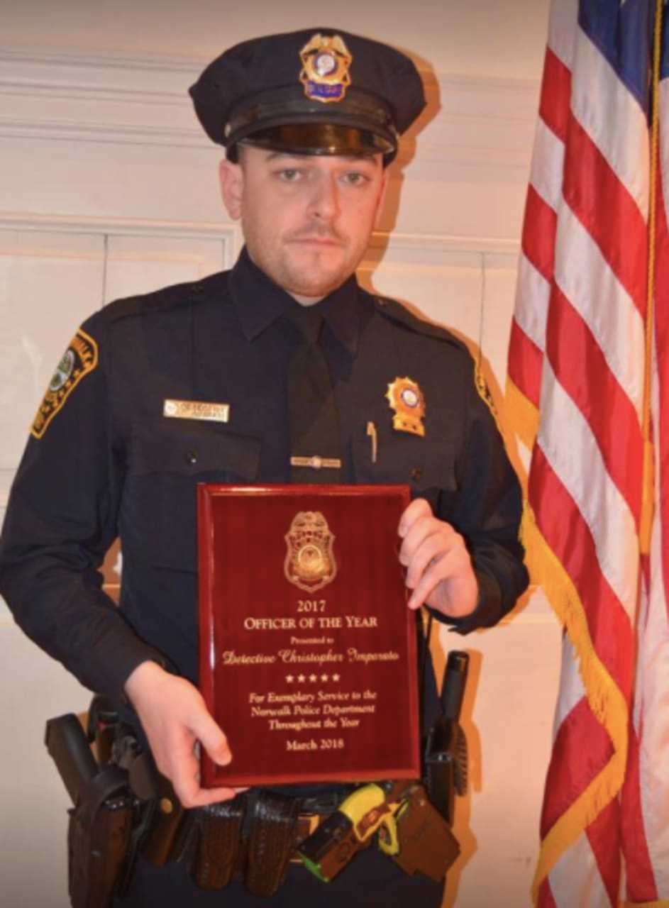 Detective Who Cracked Murder Cases Named Norwalk Police Officer Of Year ...