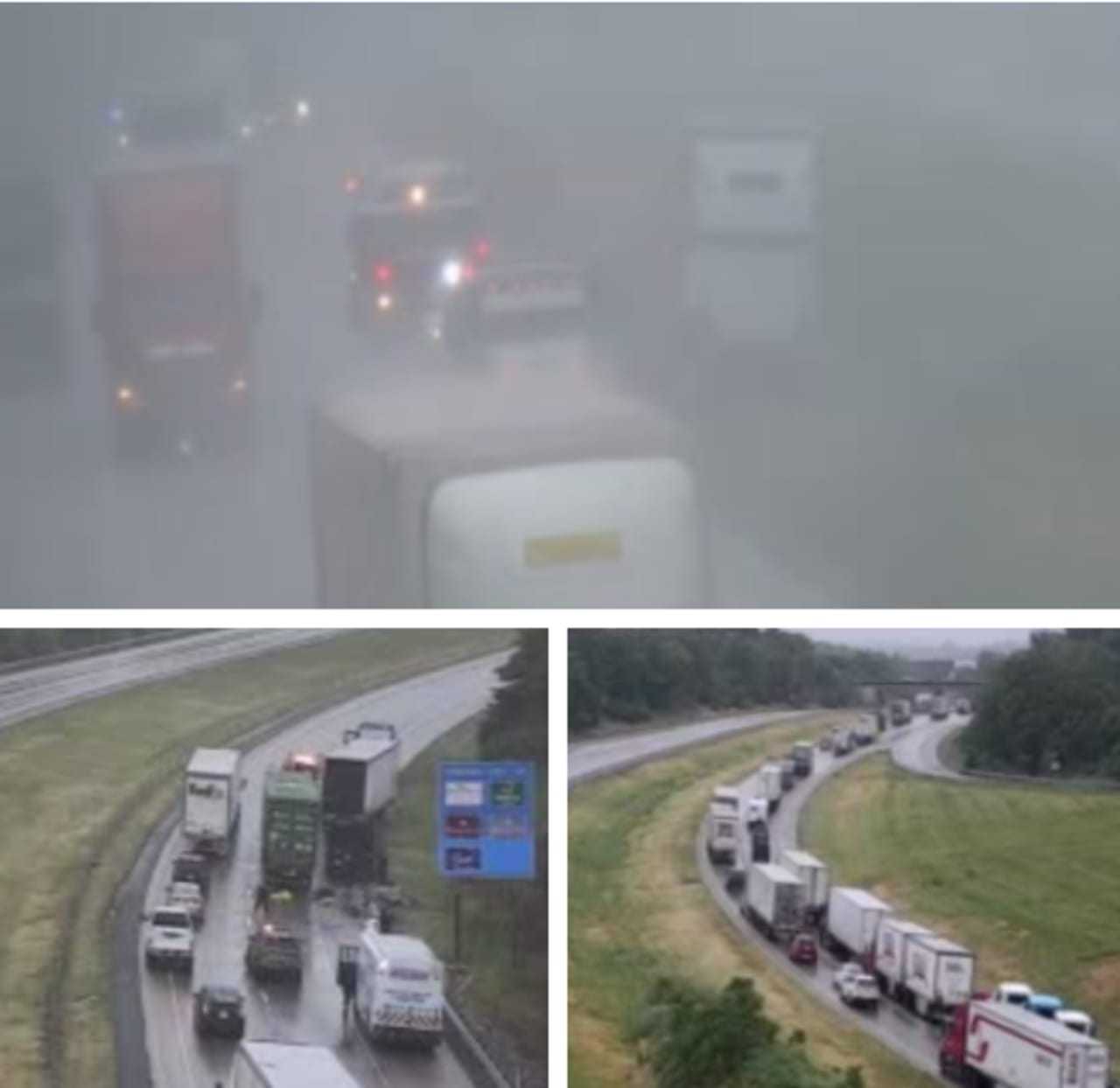 I-81 Reopens After 3 Tractor-Trailer Crashes: PennDOT (Update) | Dauphin Daily Voice