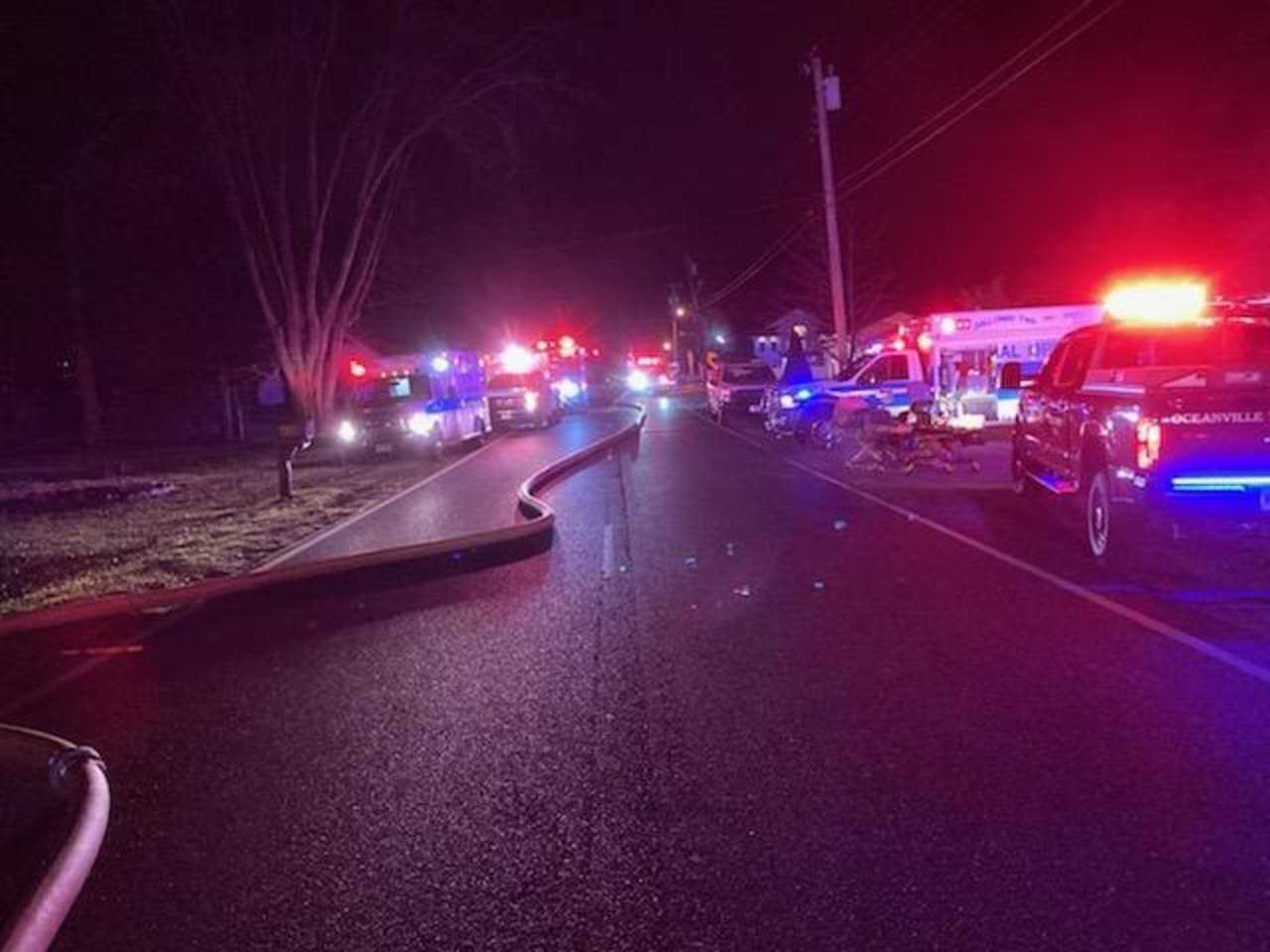'Fully Engulfed:' Christmas Eve Fire Destroys Galloway Township Home ...