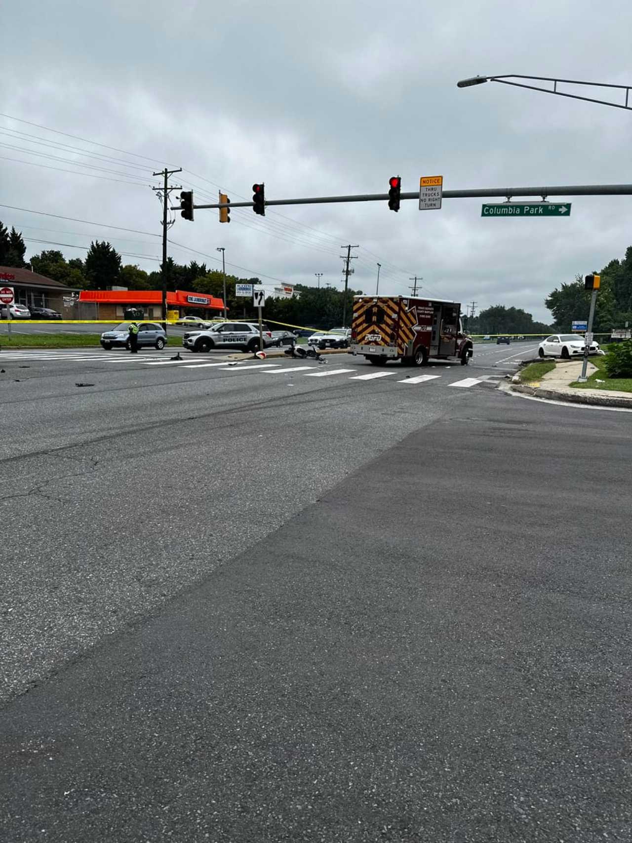 Police Id Moped Rider Killed In Two Vehicle Prince Georges County