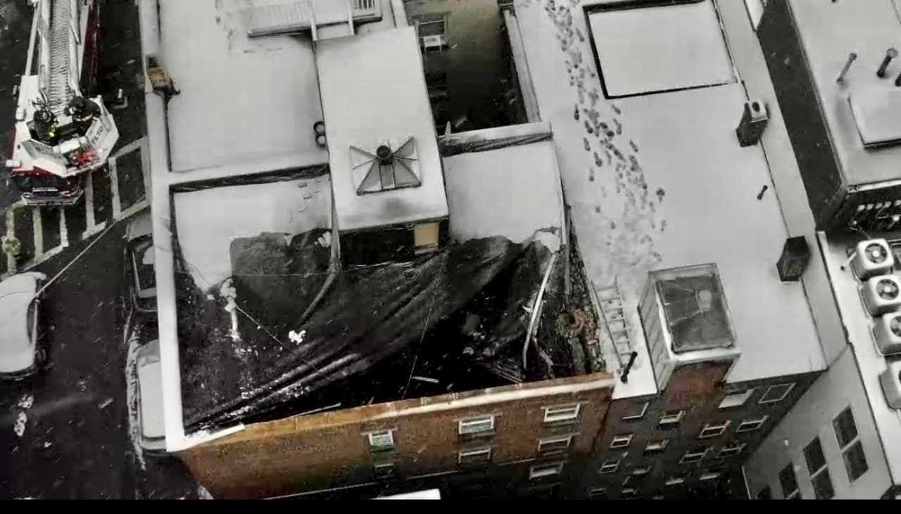 Roof Collapses At 5-Story Boston Building Under Construction: Fire ...