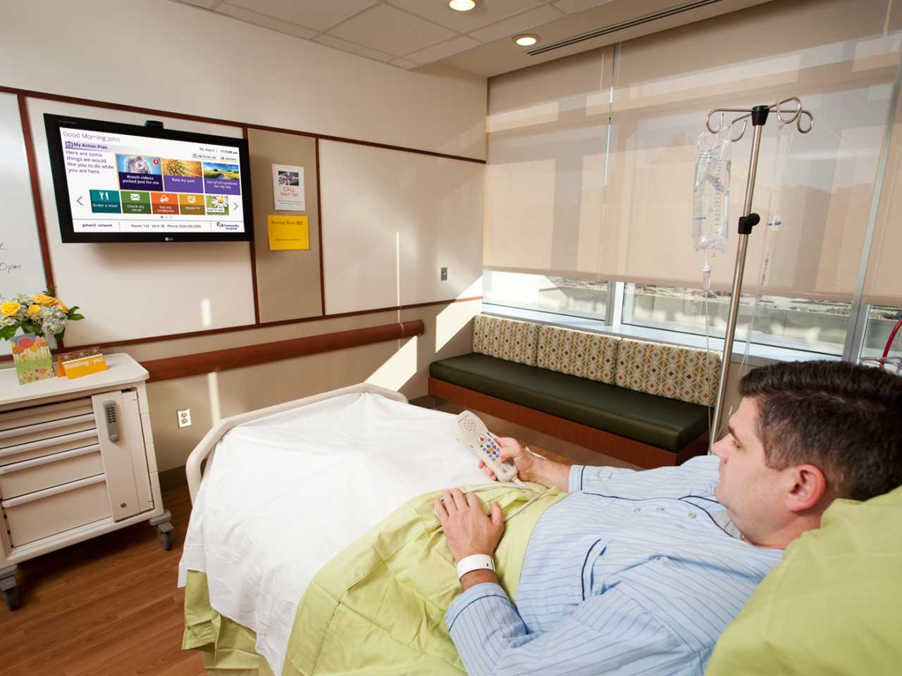 Valley Hospital Premiers New 'GetWellNetwork' To Improve Patient ...