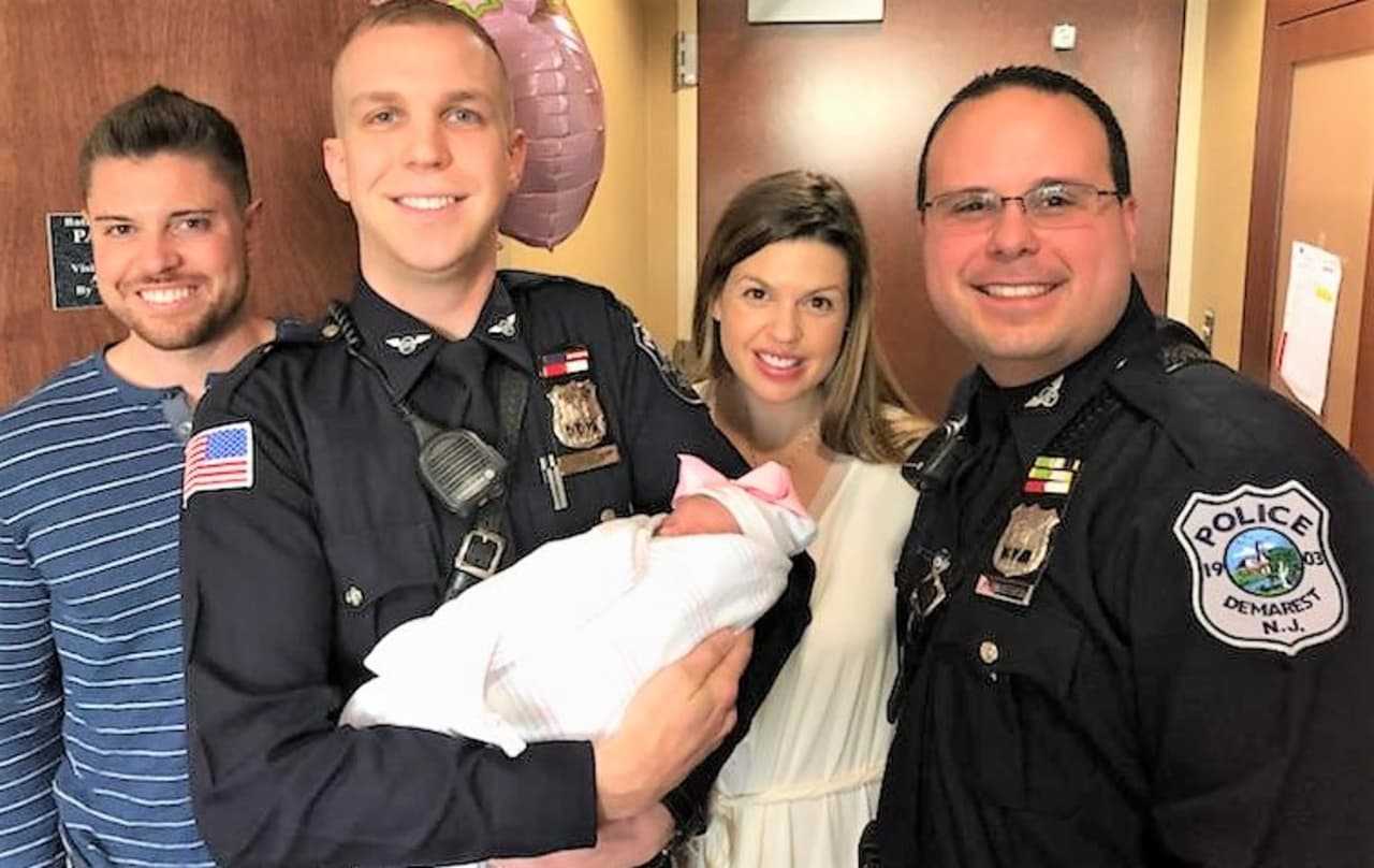 Photos: Meet Gwen, And The Demarest Police Officers Who Delivered Her ...