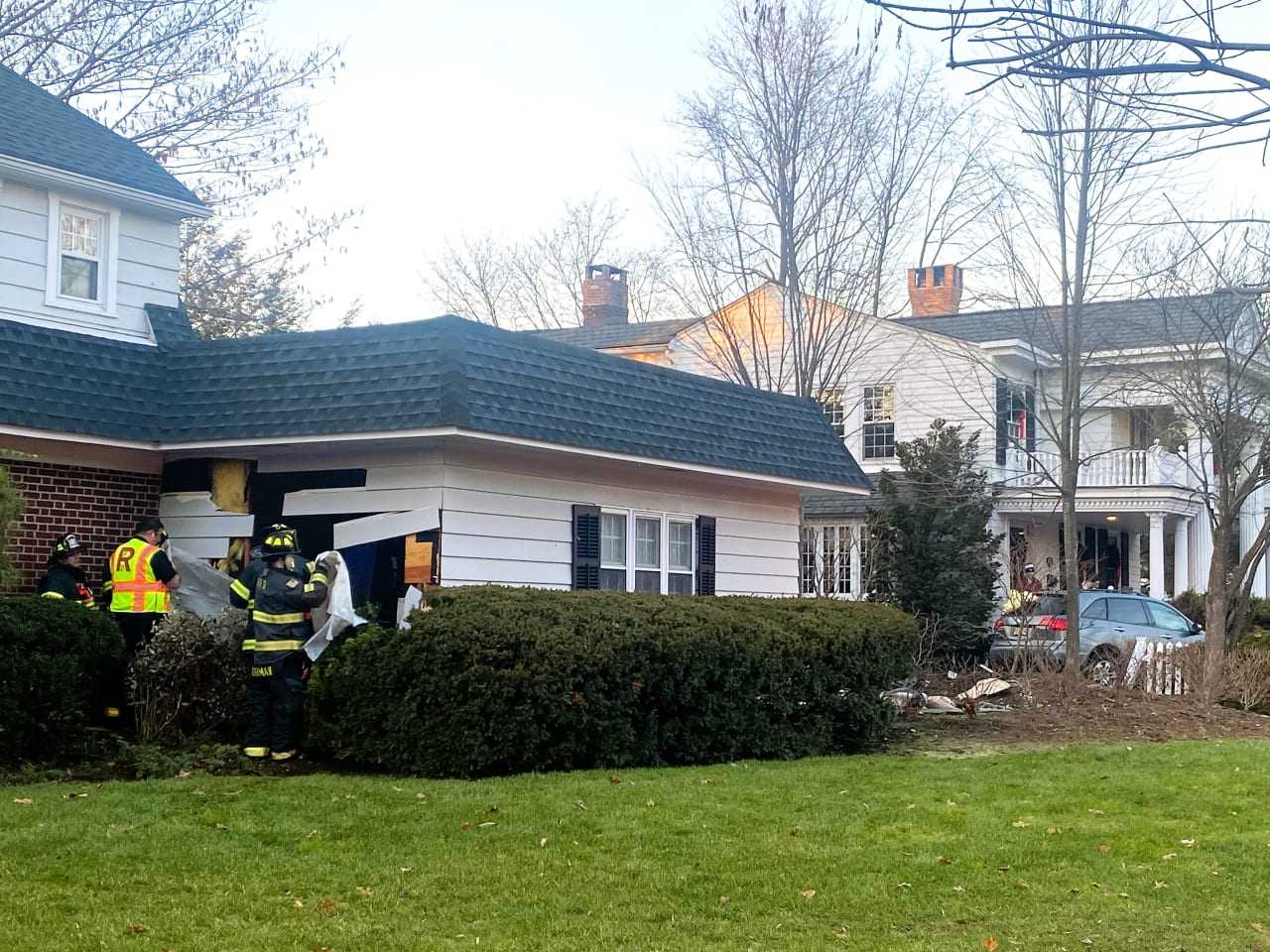 In One End, Out The Other: SUV Barrels Through Ridgewood Garage (Photo ...