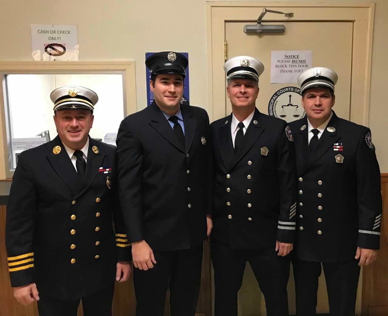 Meet Teaneck's Newly Promoted Firefighters | Teaneck Daily Voice