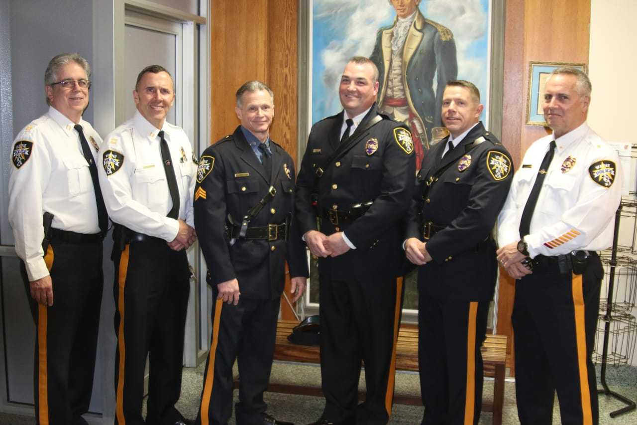 Experienced Veteran Wayne Police Officers Promoted | South Passaic ...