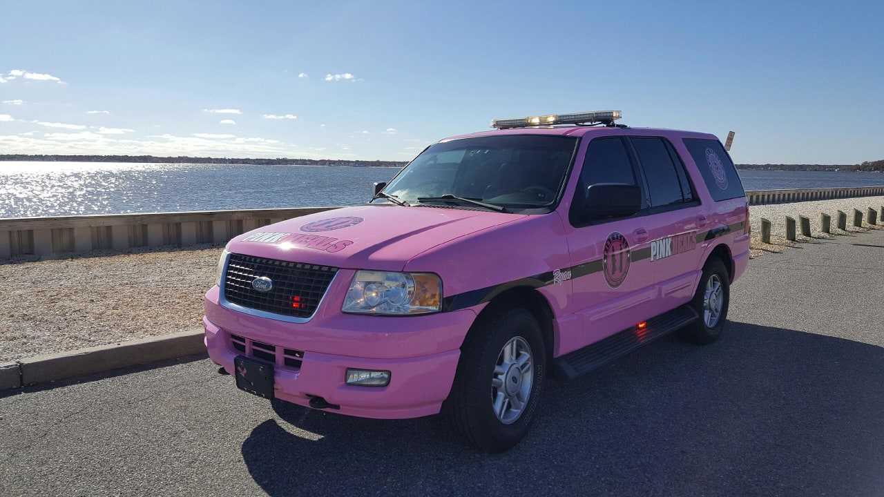Ridgefield's Pink Rescue Vehicles Honor Locals | Cliffside Park ...