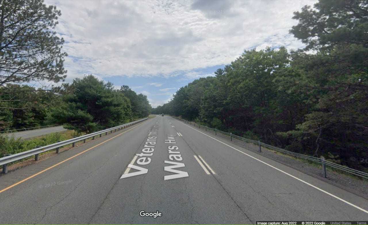 Driver Goes Airborne Strikes Trees After Traveling Off Glastonbury