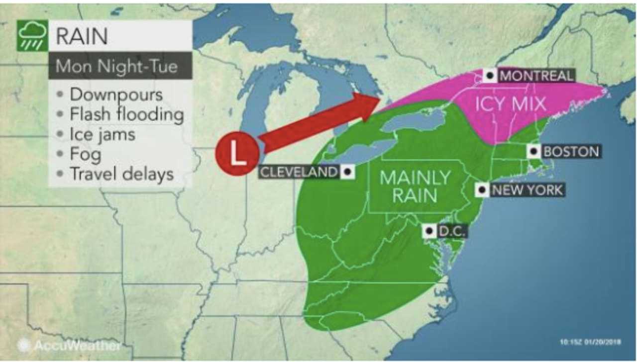 Storm System Could Bring Freezing Rain, Drizzle To Parts Of Area ...