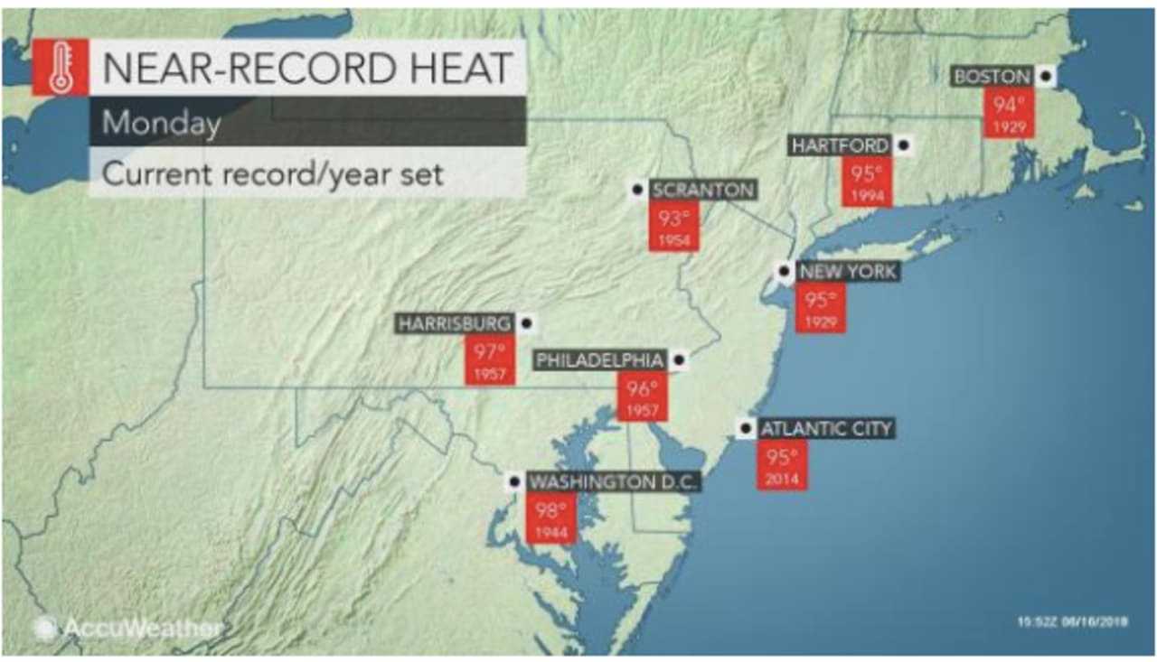 Super Scorcher: Record-Breaking Temps Possible With Heat Index Of 100 ...