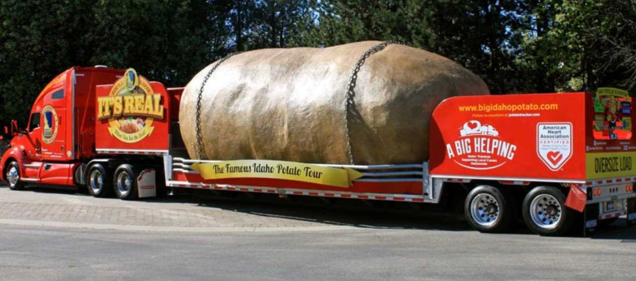 See It? 44,000-Pound Big Idaho Potato Truck Spotted In Area | Cortlandt ...