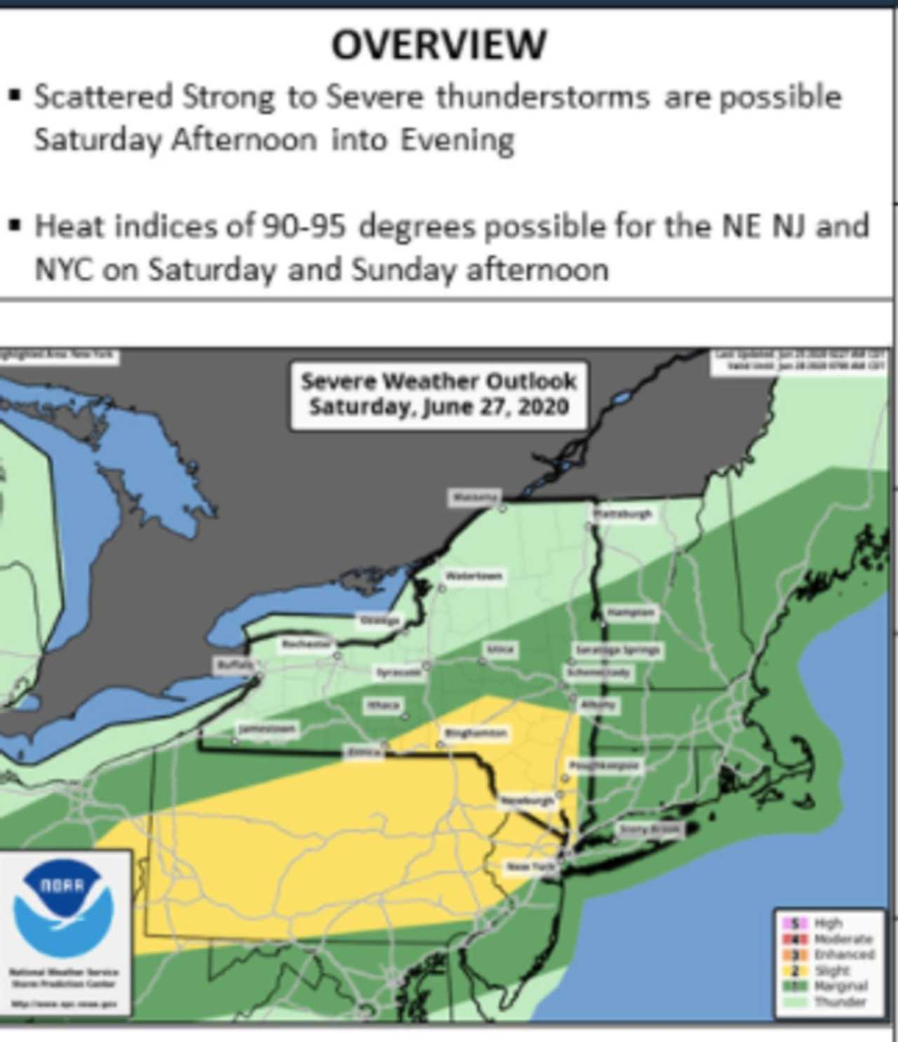 Severe Weather Alert Rounds Of Strong Thunderstorms With Damaging