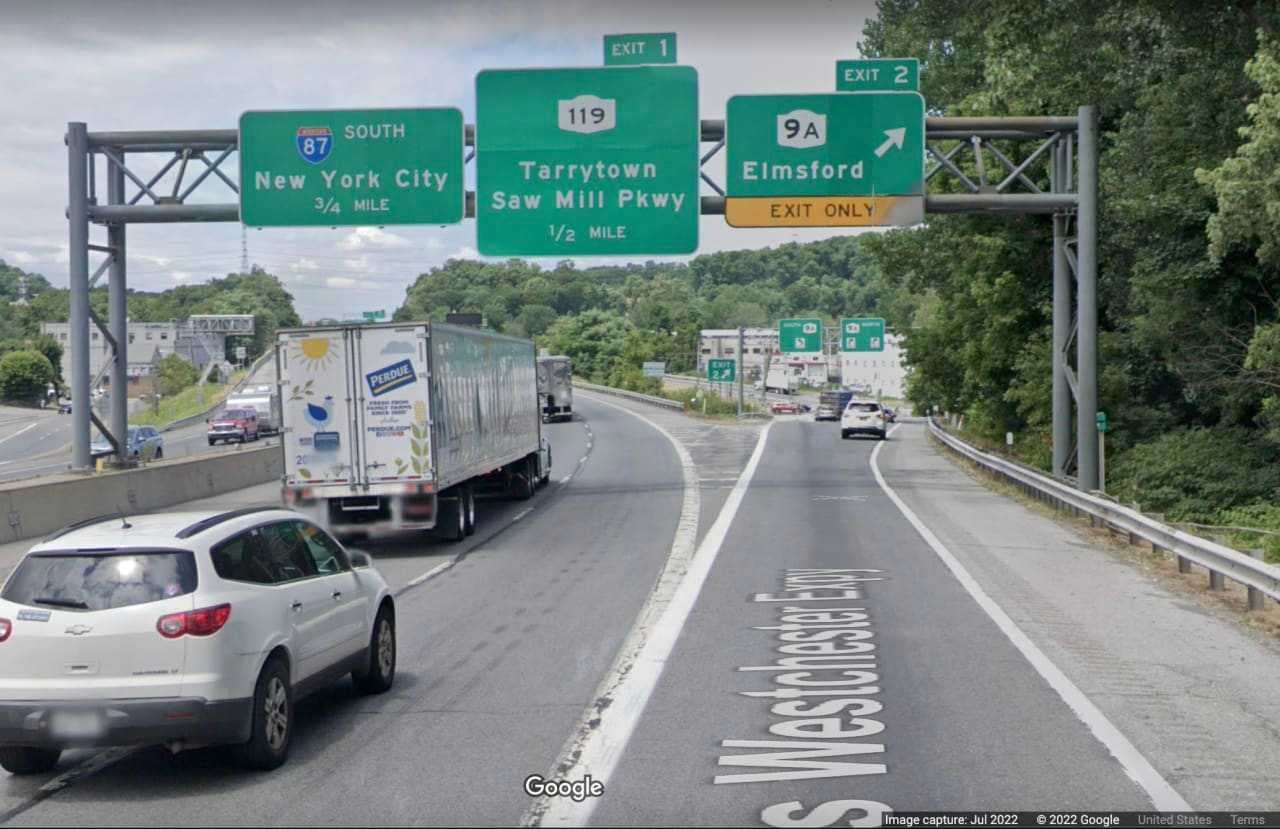 Busy Exit on I-287 In Elmsford Closes For Paving | Greenburgh Daily Voice