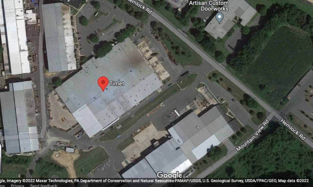 Titanium Plant Explosion Rocks Berks County Town | Berks Daily Voice ...