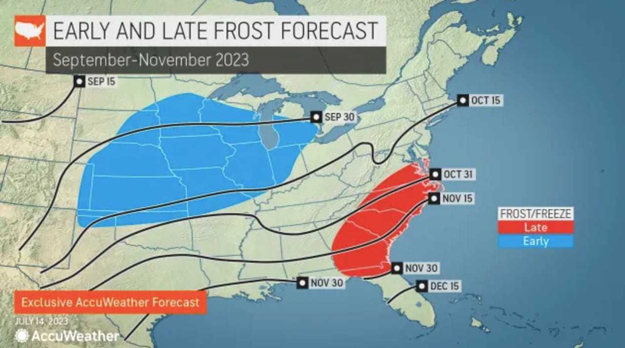 Fall Forecast For Northeast Released By AccuWeather | Arlington Daily Voice