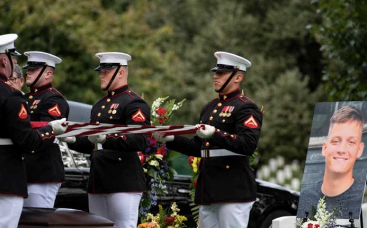 Funeral Held For Arlington Marine Cpl. Spencer Collart, 21, Killed In ...