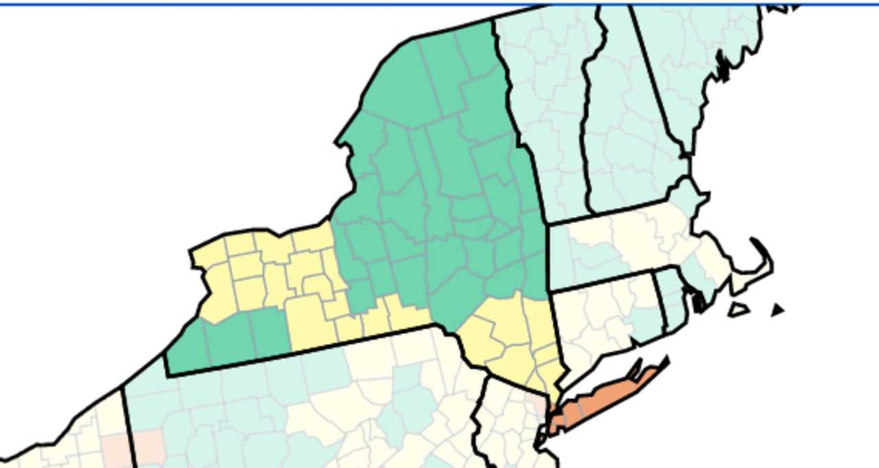 Covid-19: CDC Recommends Indoor Mask-Wearing In These 5 NY Counties ...