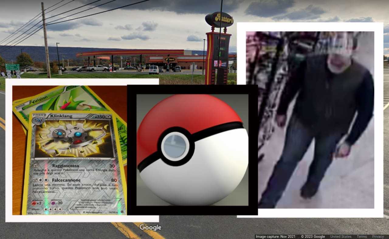 Gotta Catch 'Em All! Rutters Pokémon Card Thief Wanted, Pennsylvania ...