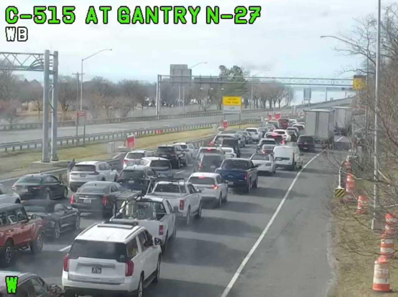 Traffic At Stand Still Hours After Massive Multi-Vehicle Crash On Bay ... Traffic At Stand Still Hours After Massive Multi-Vehicle Crash On Bay ...