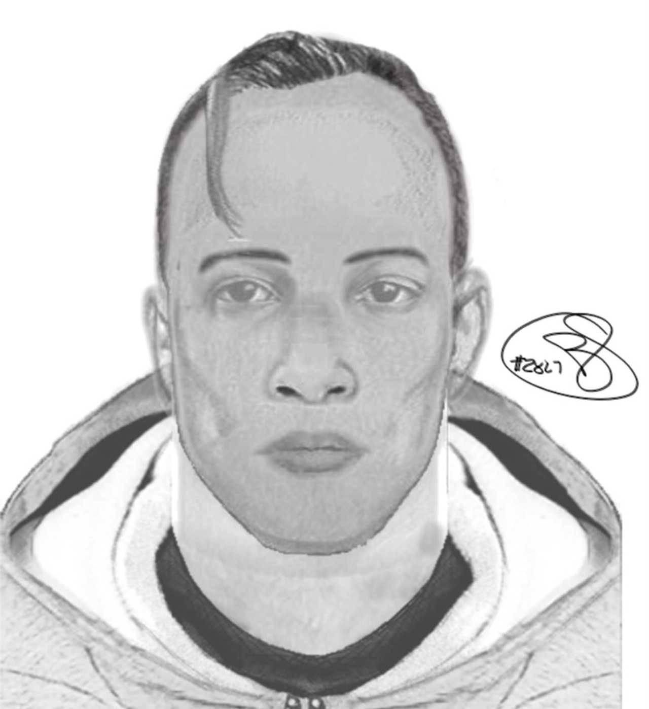 Cops Release Sketch Of Suspect In Attempted Abduction Of 10 Year Old Girl In Montgomery County 6794