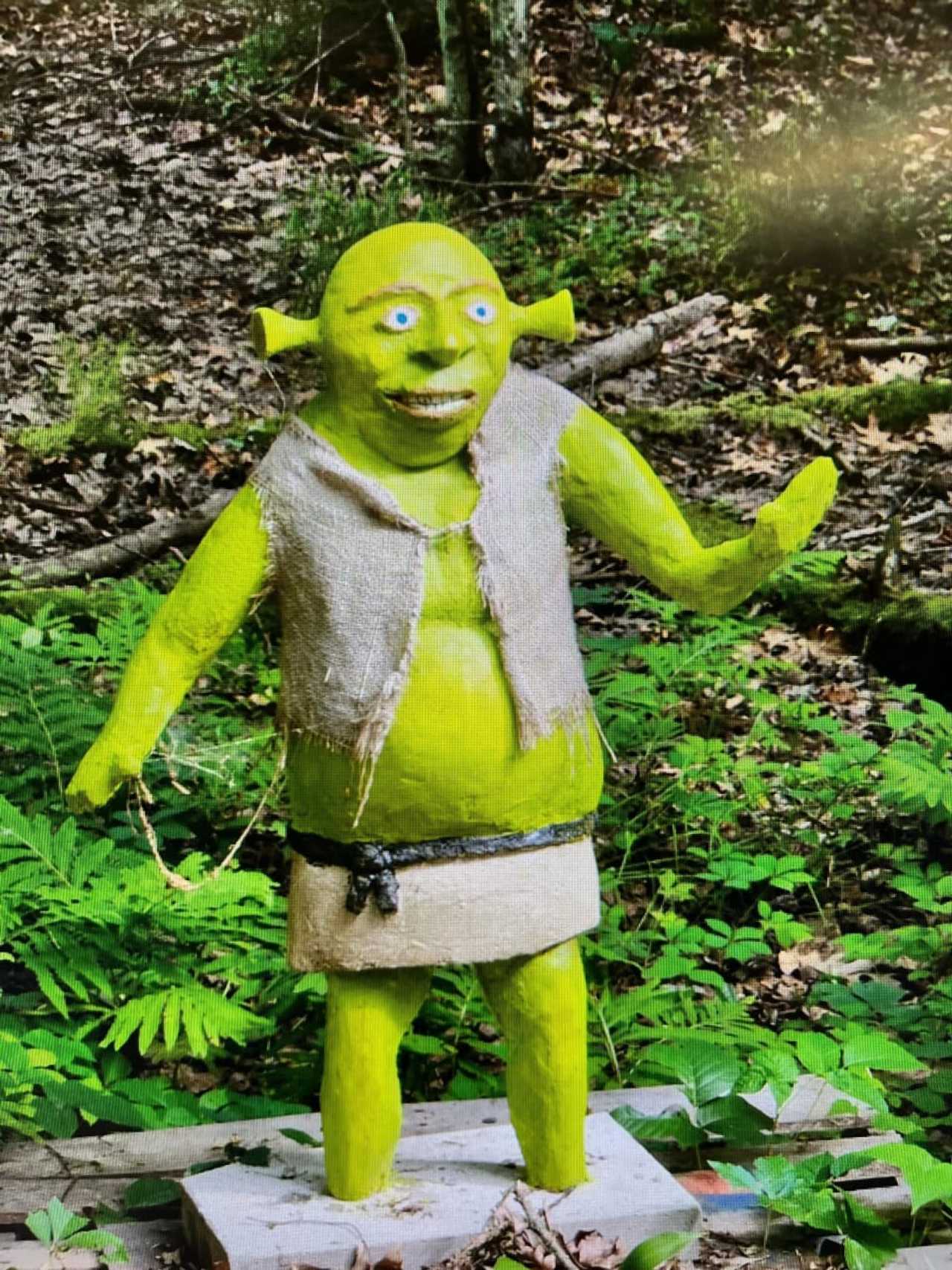 Some Ogre Stole 200-Pound Shrek Statue From Hatfield: Police ...