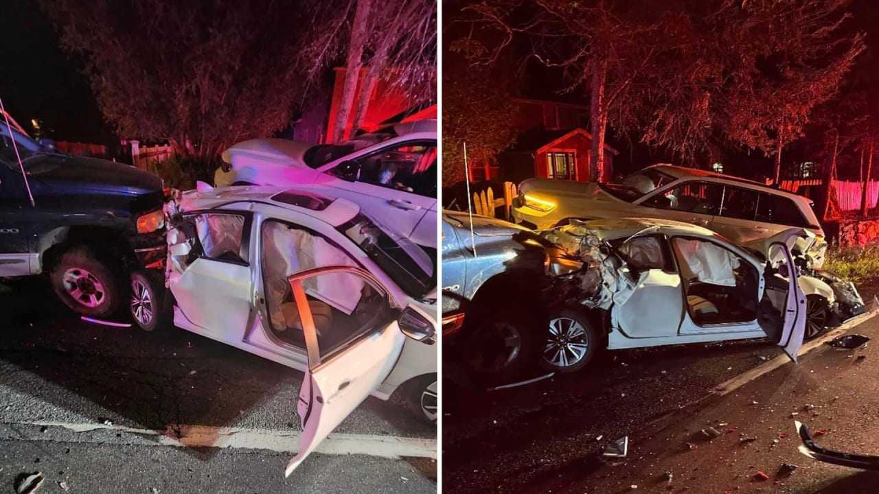 3-Car Crash Sends Person To Hospital In Somers, Causes Road Closure ...