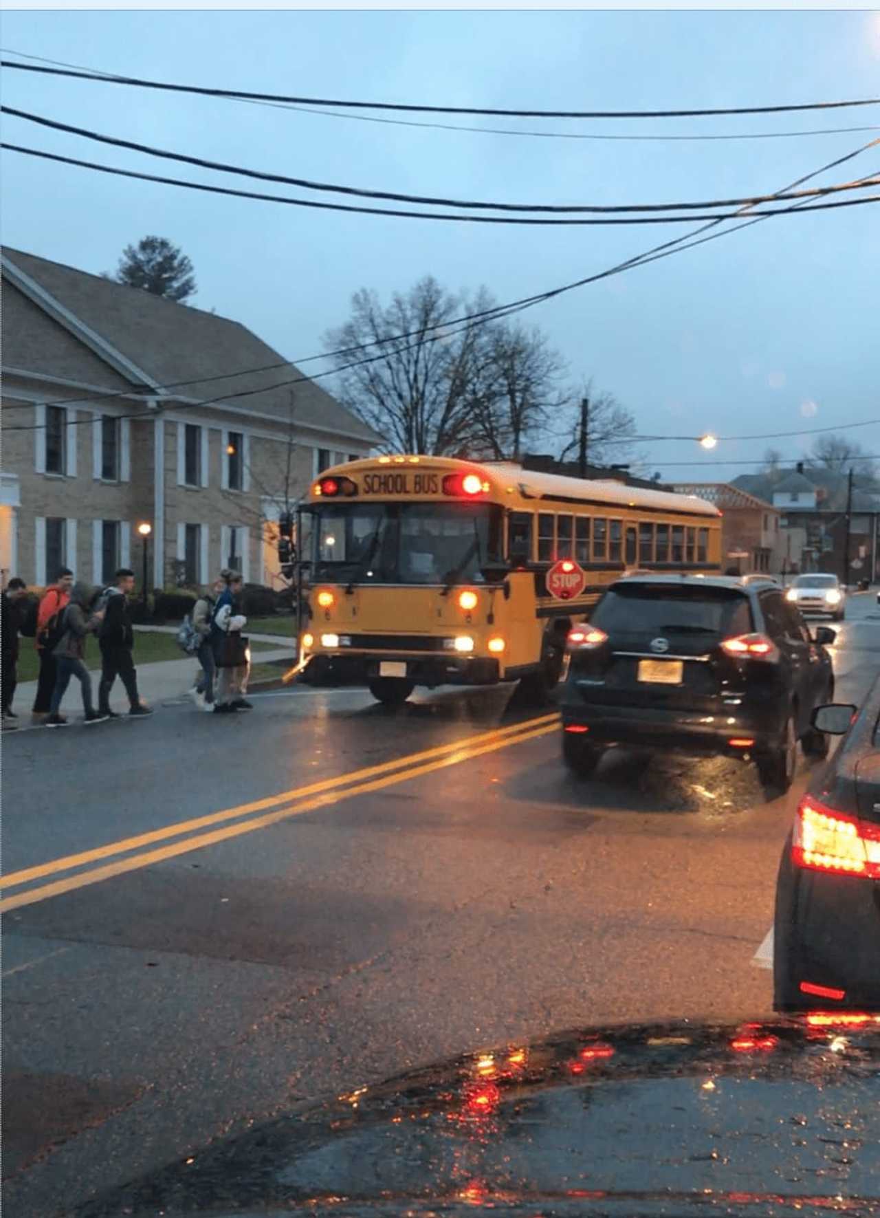Speeding Cars Endanger School Bus Crosswalkers In Wood-Ridge ...