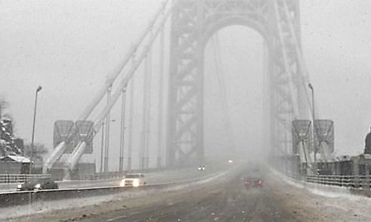 Snow Closes GWB Walkway | Fort Lee Daily Voice