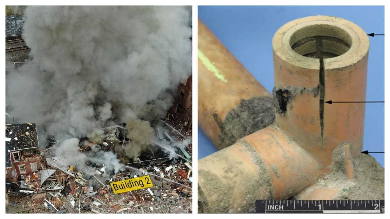 West Reading Factory Explosion Caused By Gas Leak From Cracked Pipe ...