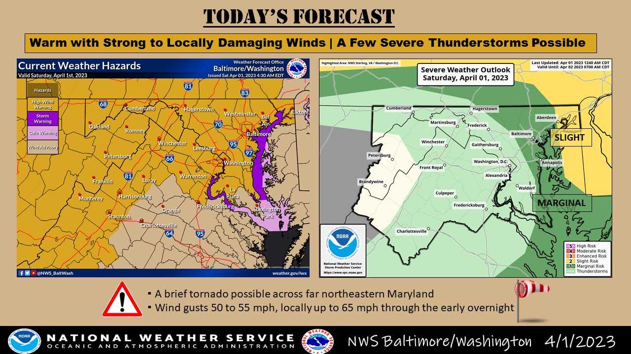 Hazardous Weather Could Lead To Power Outages In DMV Region, Officials ...